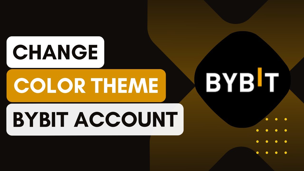 How To Change Color Theme On Bybit App 2024 ! - YouTube
