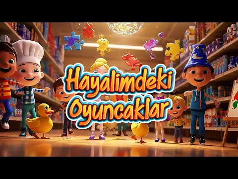🧸🎶Oyuncakçı Dükkanı Şarkısı: Çocuklar ve Sihirli Oyuncakların Macerası! 🎶