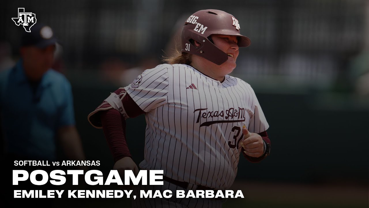 Arkansas Postgame: Emiley Kennedy, Mac Barbara - YouTube