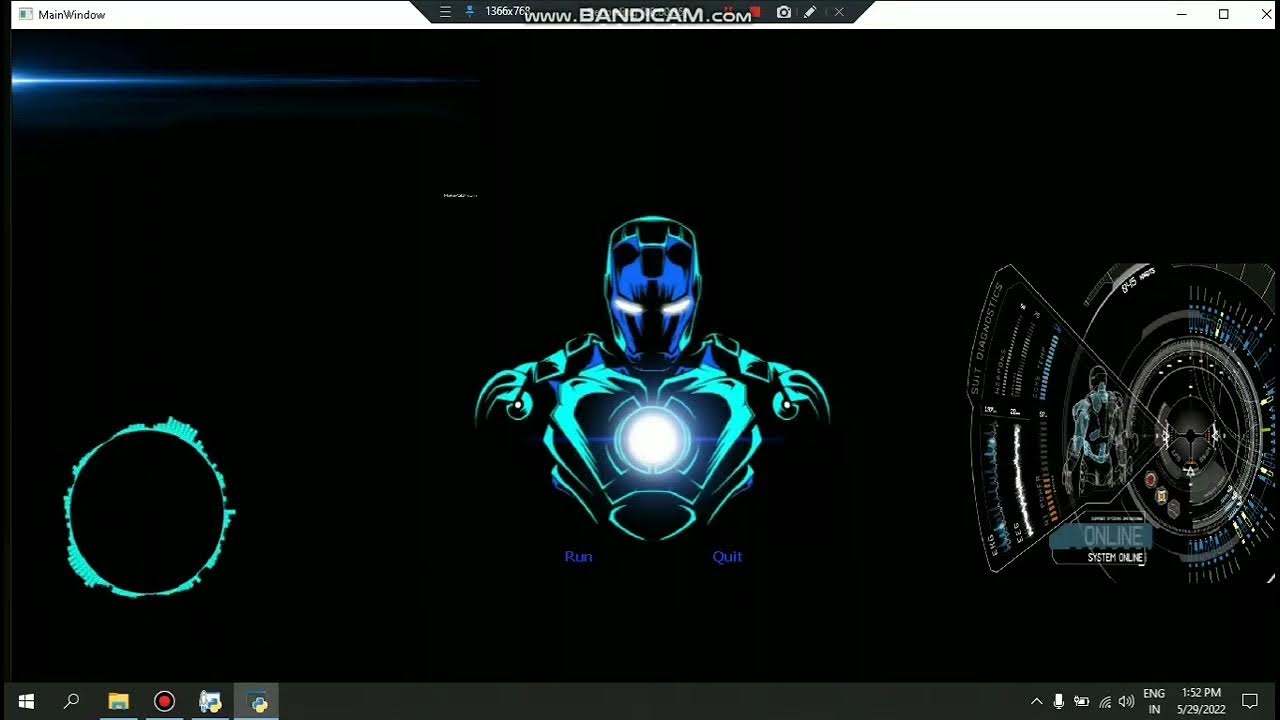 My own Jarvis demo part no 1 - YouTube