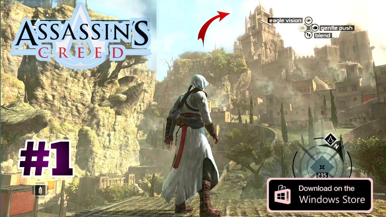 Assassin's Creed-1 Adventure Pc Gameplay - Walkthrough Chapter-1 # ...