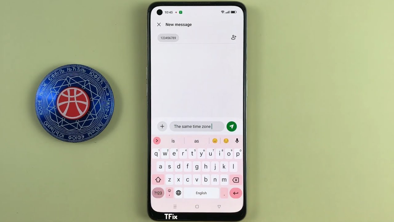 How to move the cursor with gestures, slide over the spacebar on OPPO ...