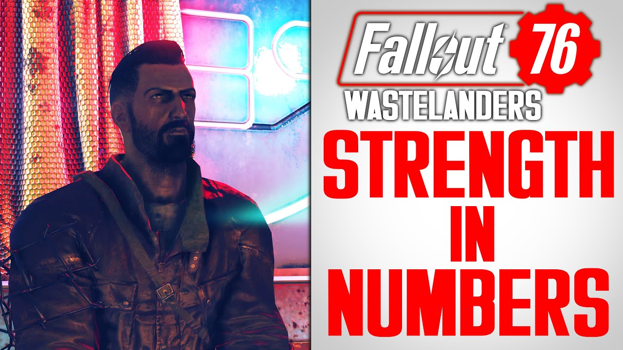 Fallout 76: Strength In Numbers | Wastelanders DLC - YouTube