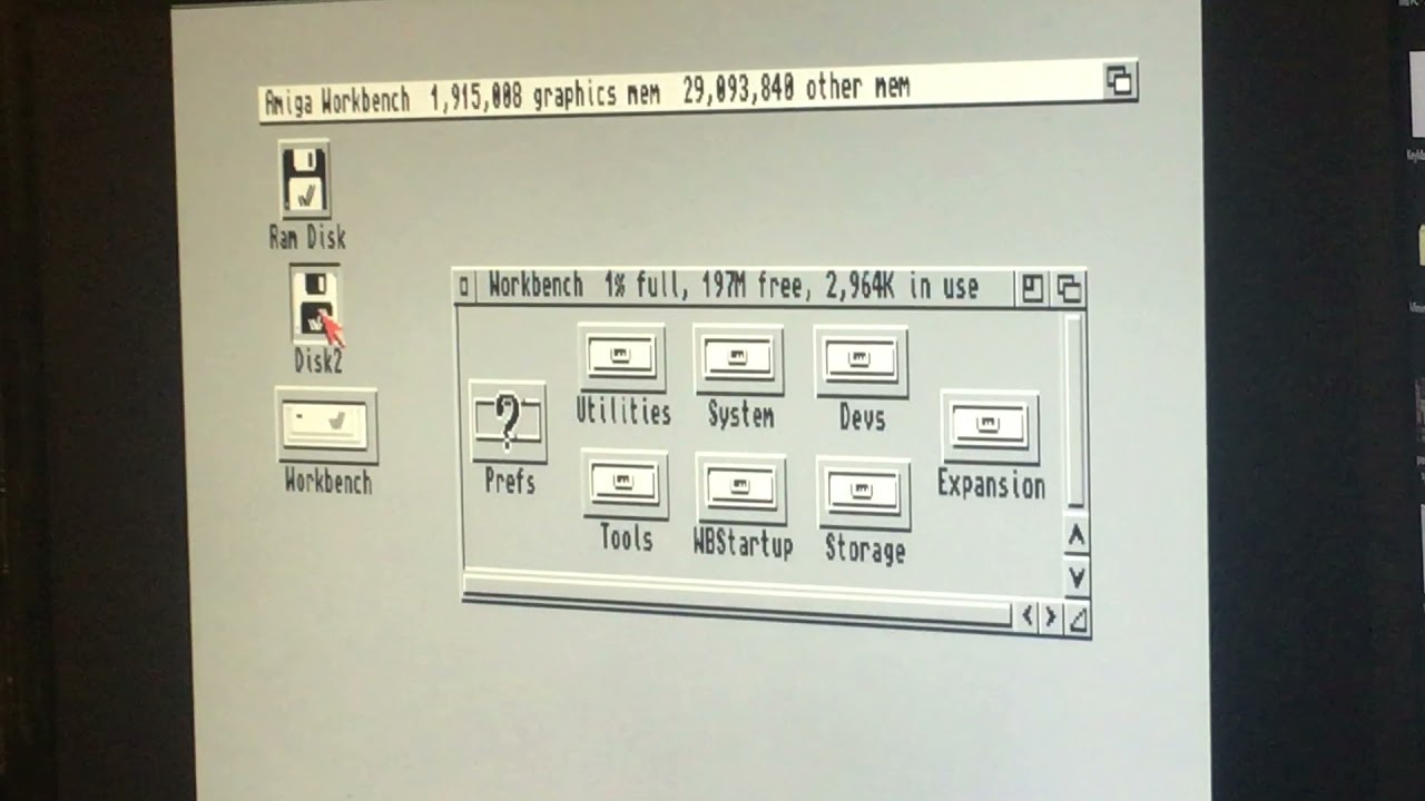Brief MiST FPGA and Amiga Workbench Overview - YouTube