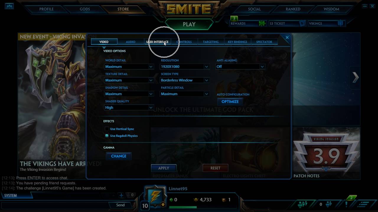 How To Enable Ward Ping In Smite - YouTube