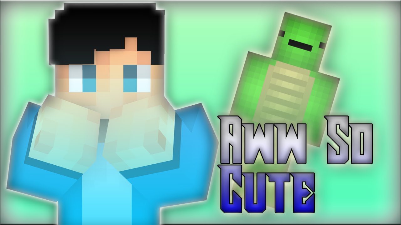 Aww So Cute Minecraft Youtube