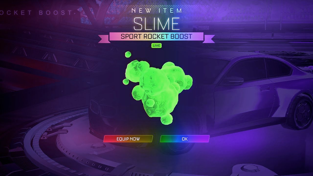PLAYING ROCKET LEAGUE WITH THE SLIME BOOST! - YouTube