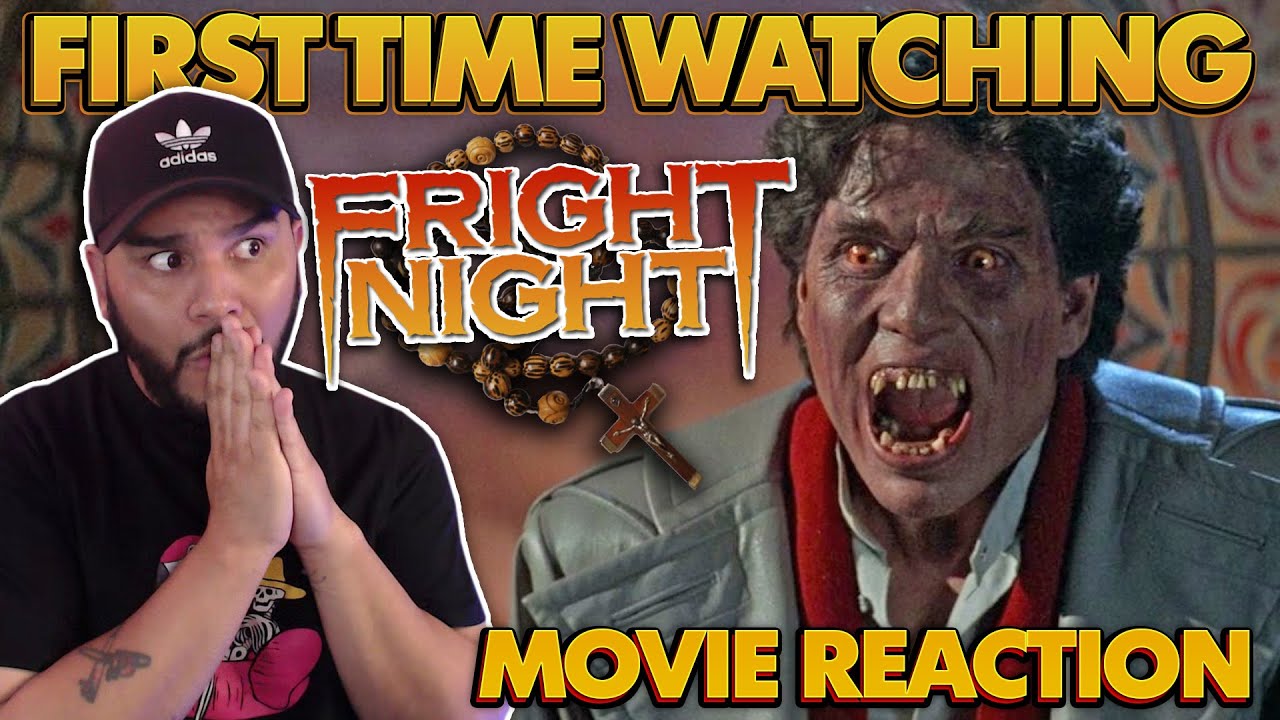 *GRAB YOUR CRUCIFIX!* Fright Night (1985) *FIRST TIME WATCHING REACTION ...