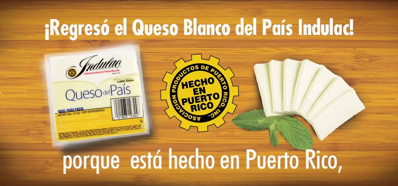 Llegó el que esperabas, Queso Blanco del País Indulac - YouTube