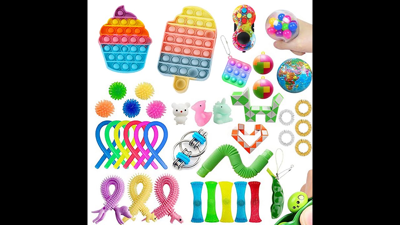 showing you all my fidgets toys - YouTube