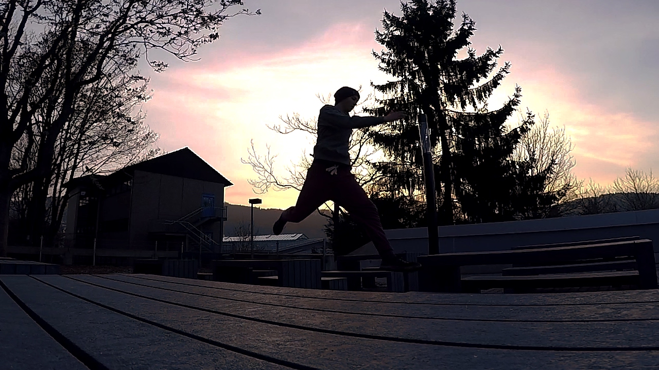 GoPro PARKOUR training - The tables - YouTube