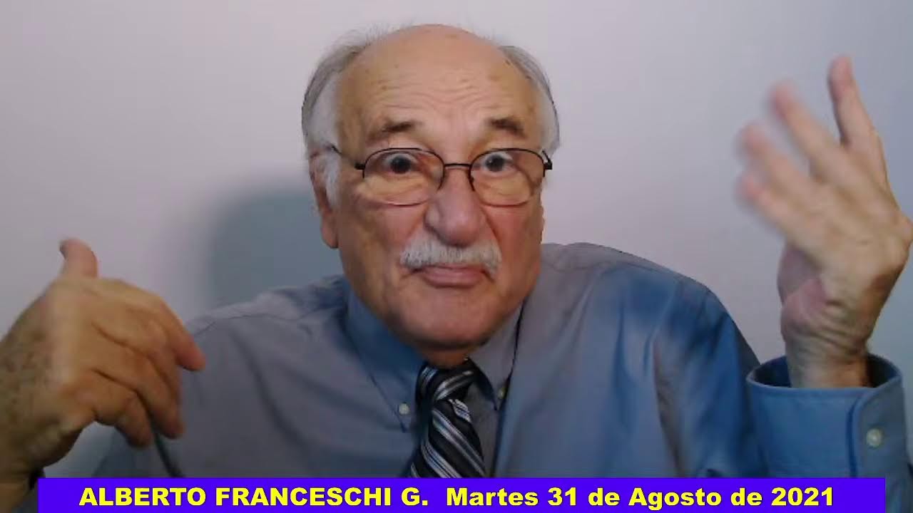 📺 Alberto Franceschi 🔴En Vivo en redes sociales 31/8/2021 - YouTube