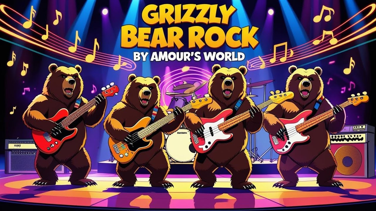 GRIZZLY BEAR ROCK 📚 Kids Story Read Aloud - YouTube