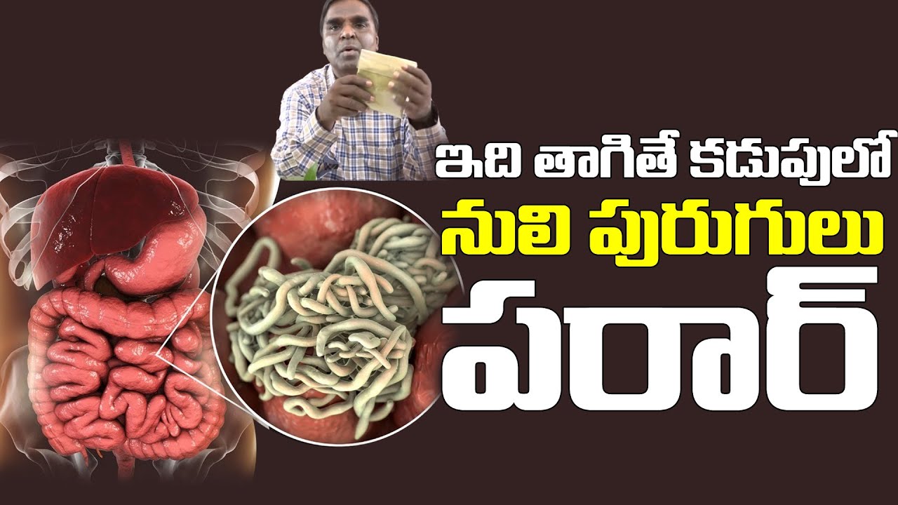 Control Worms in stomach | Nuli Purugulu | How to Remove Intestinal ...
