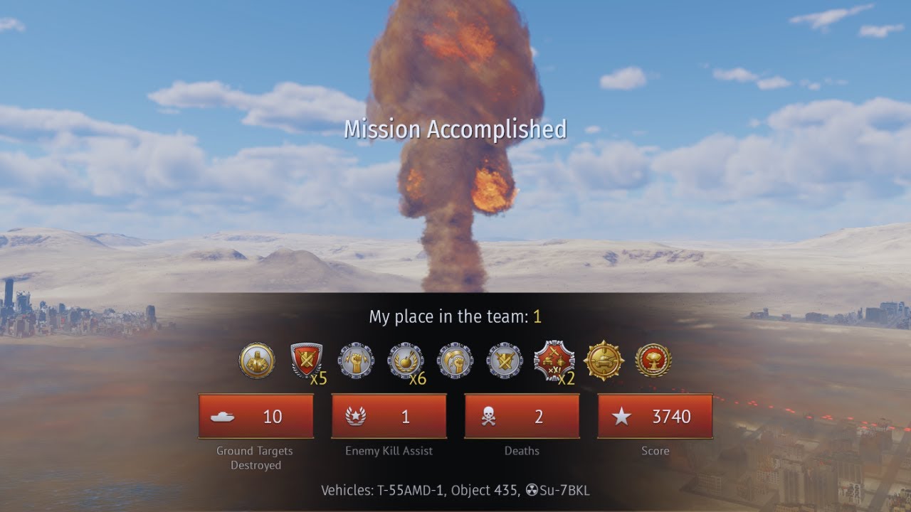 Object 435 (10-0) Nuke | War Thunder - YouTube