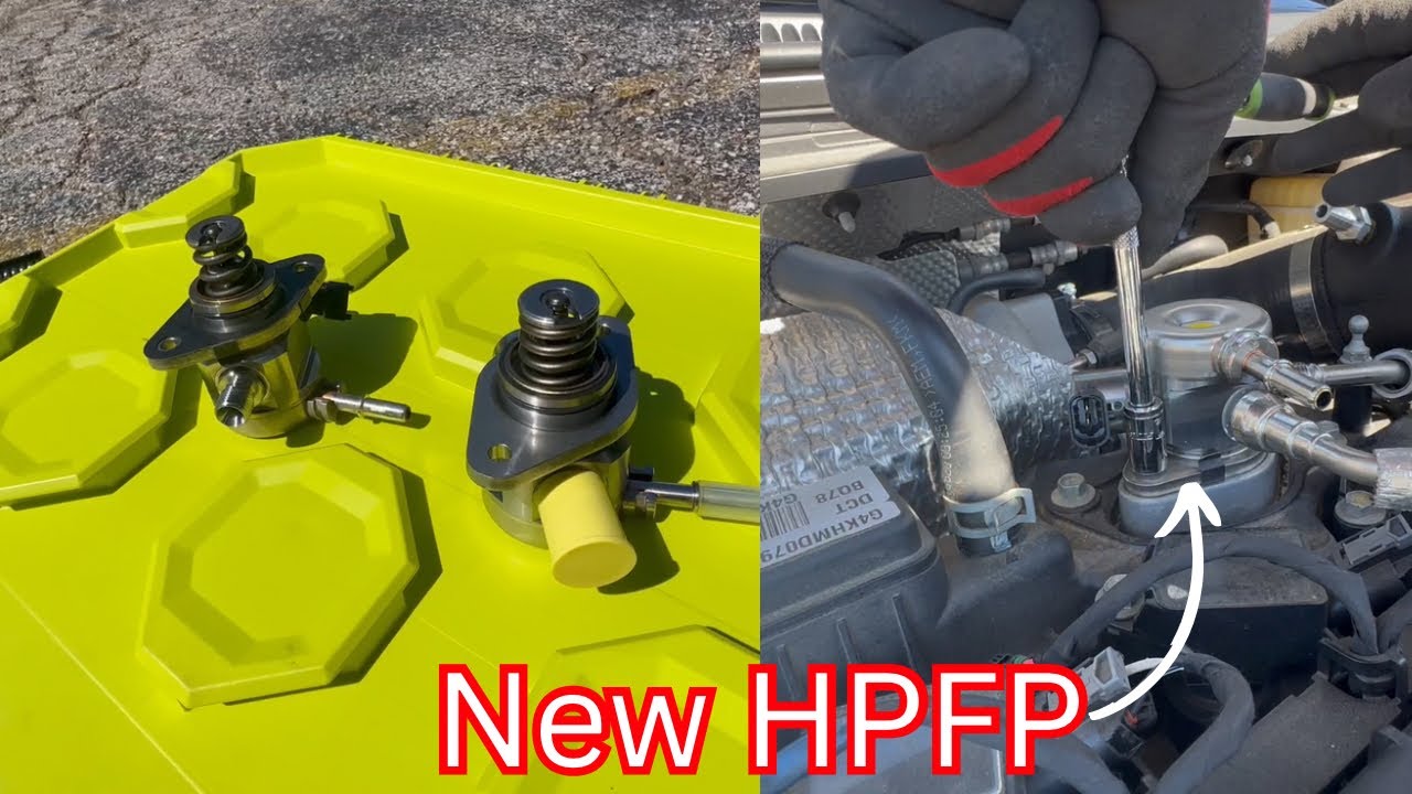 How to install upgraded high pressure fuel pump Elantra N HPFP - YouTube
