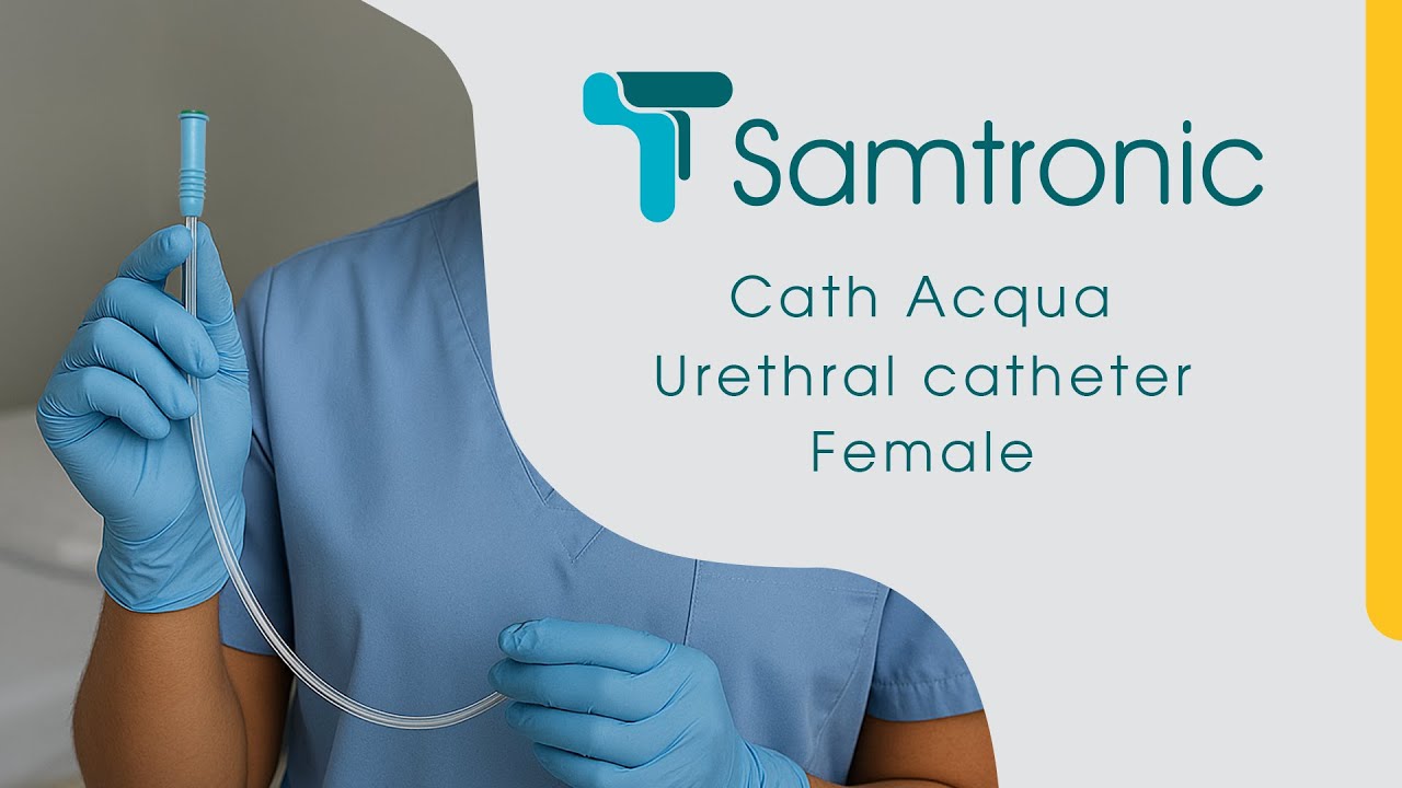 How to use the Samtronic Cath Acqua® Hydrophilic Catheter | Step by ...