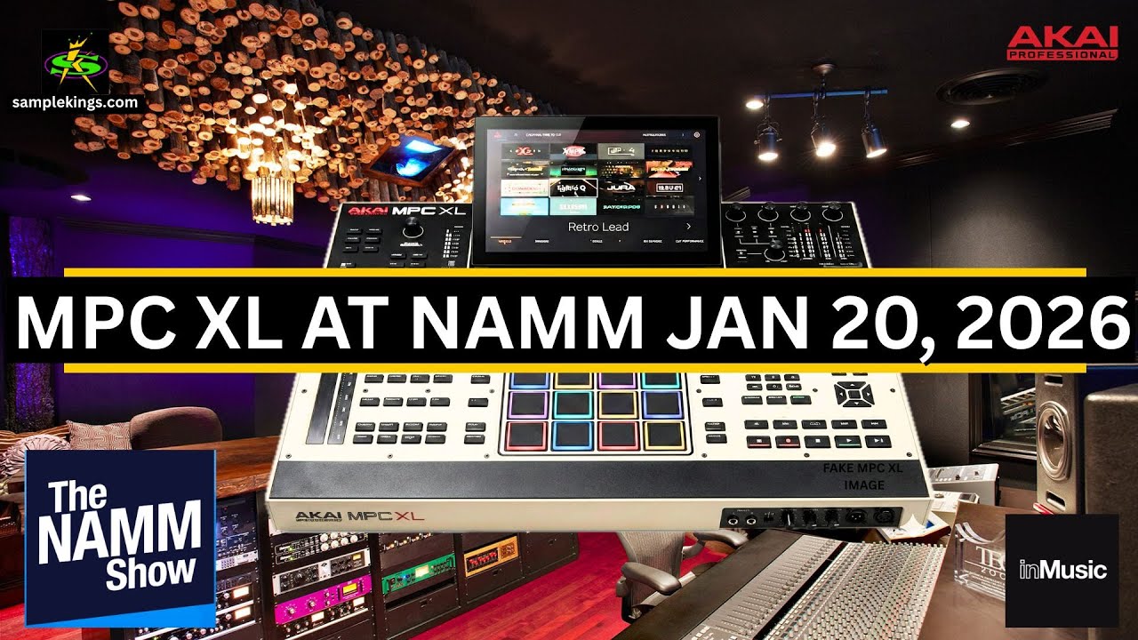 The NEW AKAI MPC XL WILL BE at NAMM 2026 - YouTube