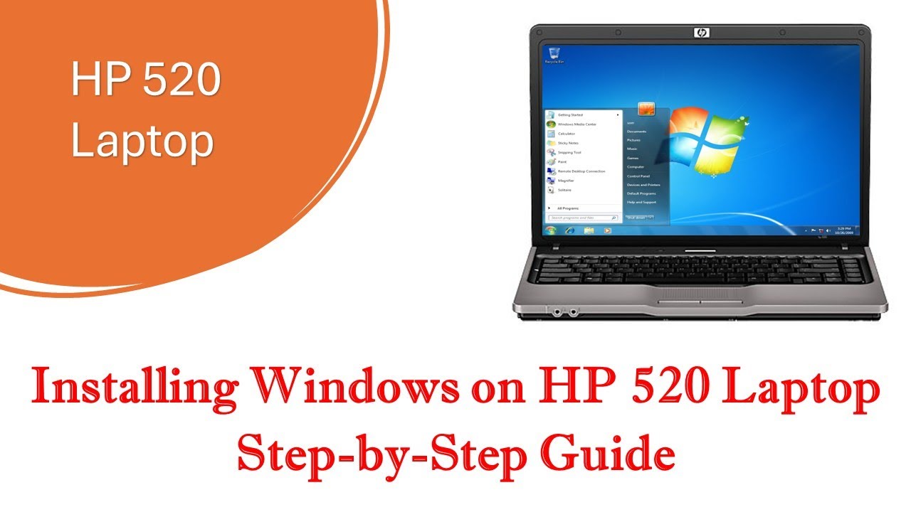 Troubleshooting and Installing Windows 7 on HP 520 Laptop | Step-by ...