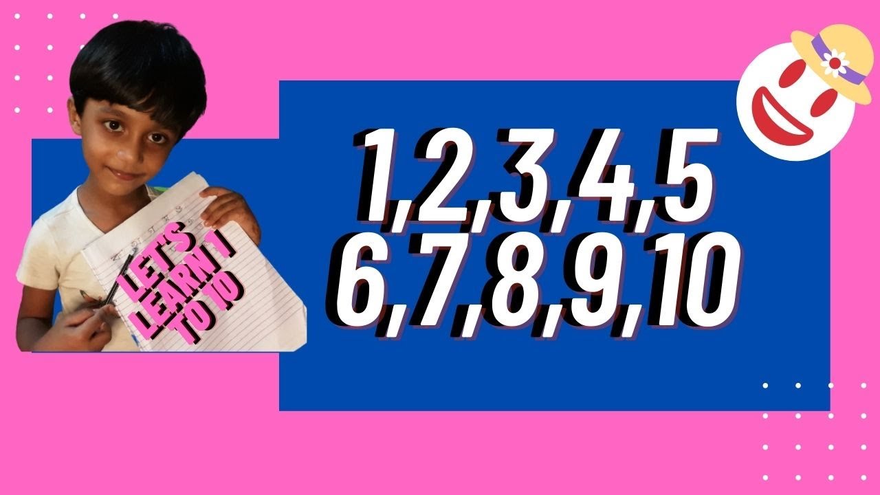 1, 2, 3, 4, 5 song for kids. 1 to 10 Number song. Nursery Rhymes. - YouTube