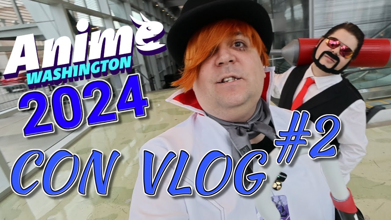 Anime Washington 2024 Convention Vlog Pt.2 - YouTube