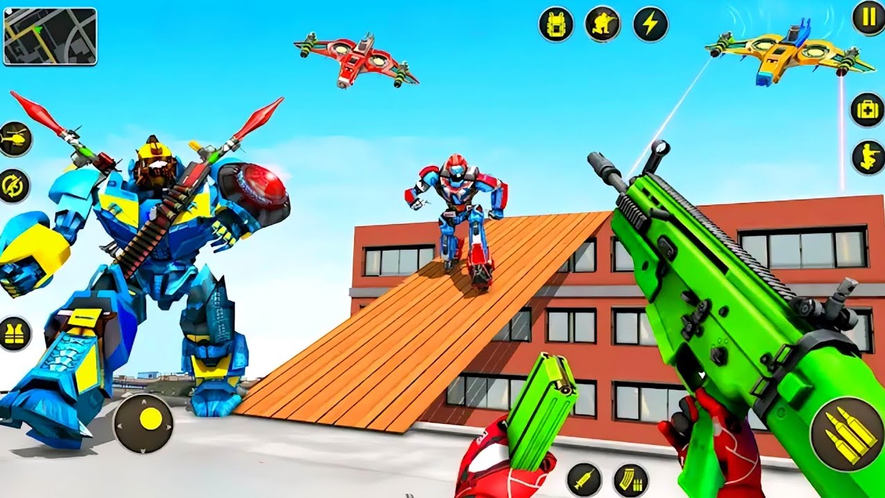FPS Robot Shooting _ Android GamePlay - YouTube