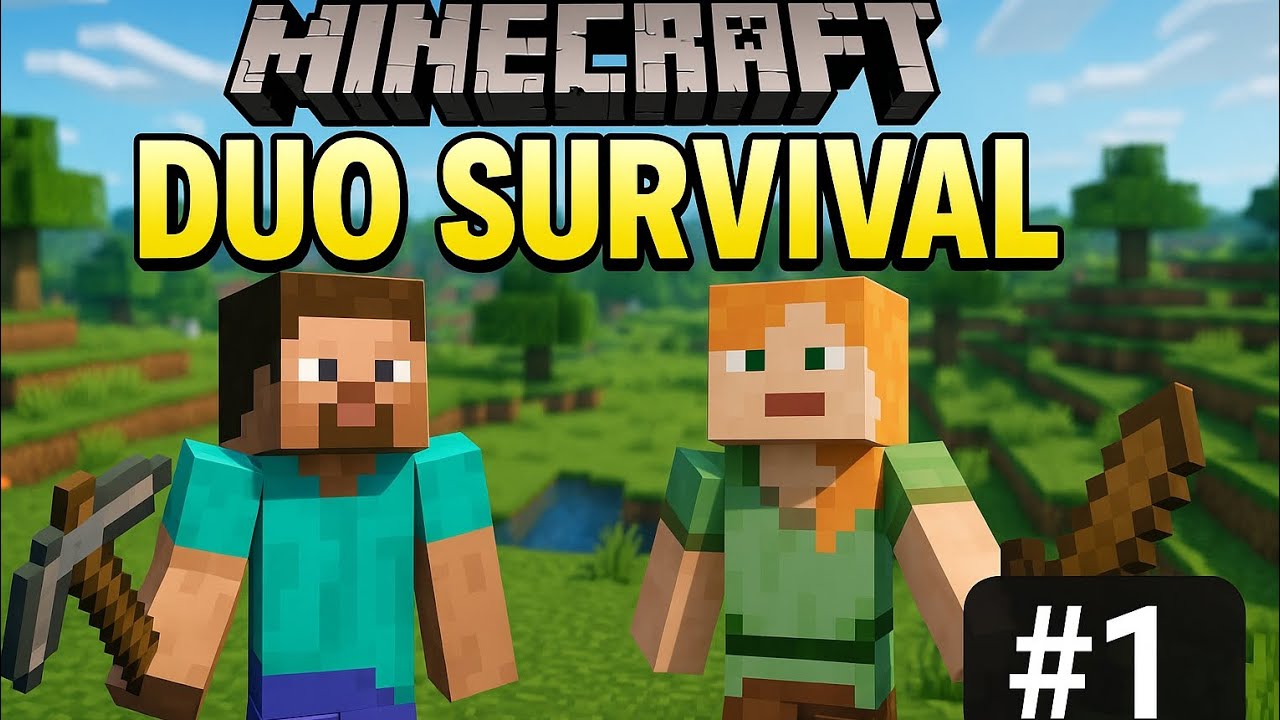 Minecraft DUO Surviual Series 🏡 with my Brother @Gamifyd YT - YouTube