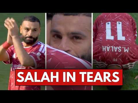Mo Salah Final Sub - Liverpool Players Guard of Honour