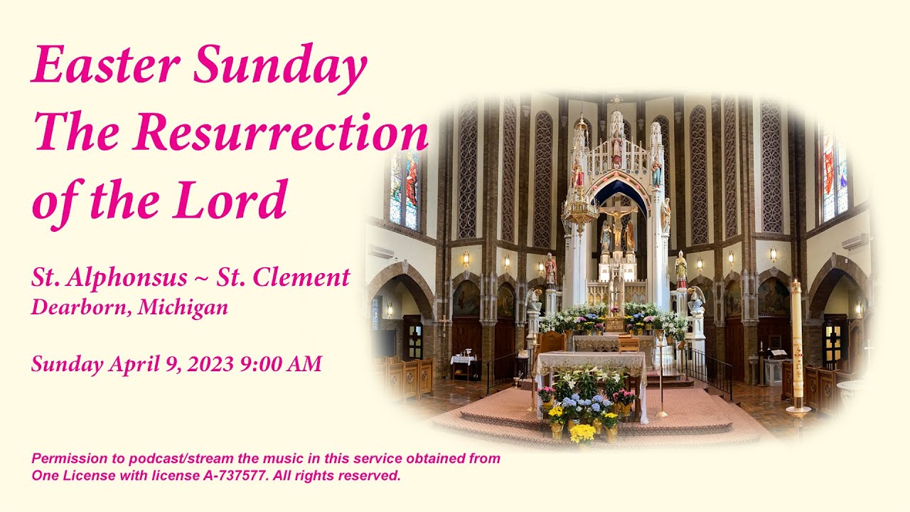 Easter Sunday The Resurrection of the Lord - YouTube