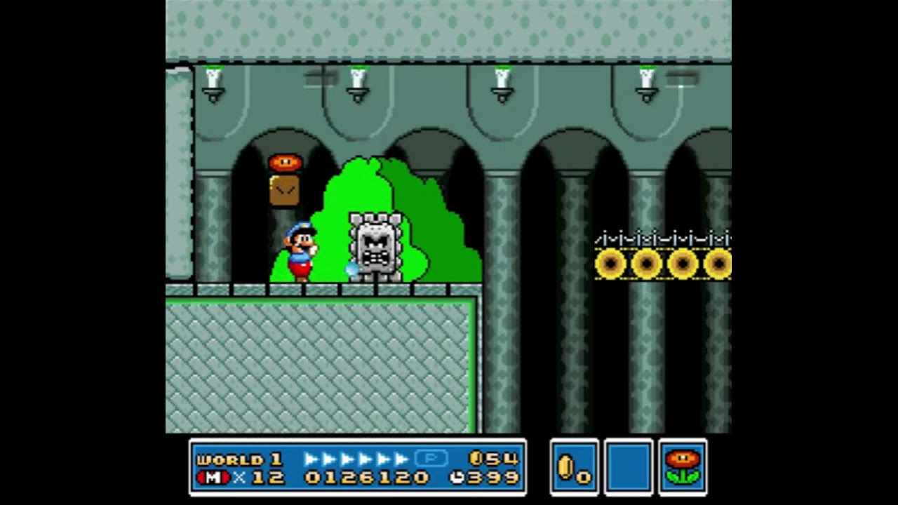 SMW Custom Music - New Super Mario Bros. - Castle Theme (By Lui) (V2 ...