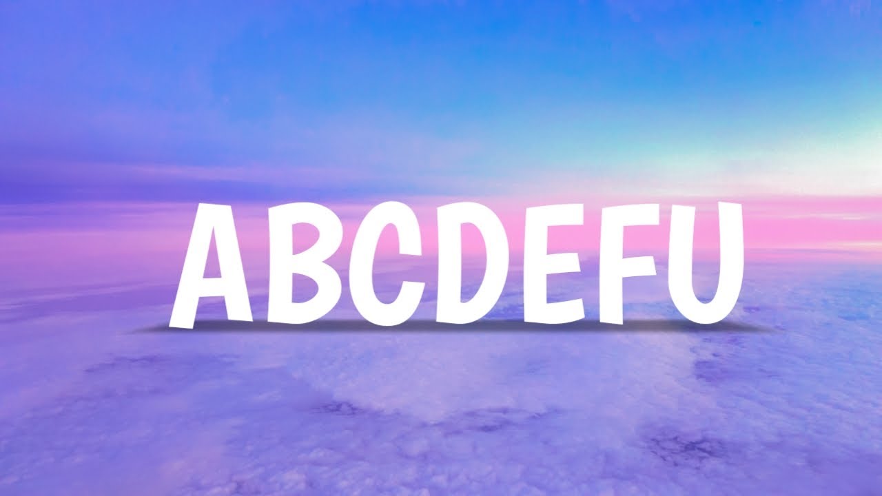 GAYLE abcdefg lyrics - YouTube