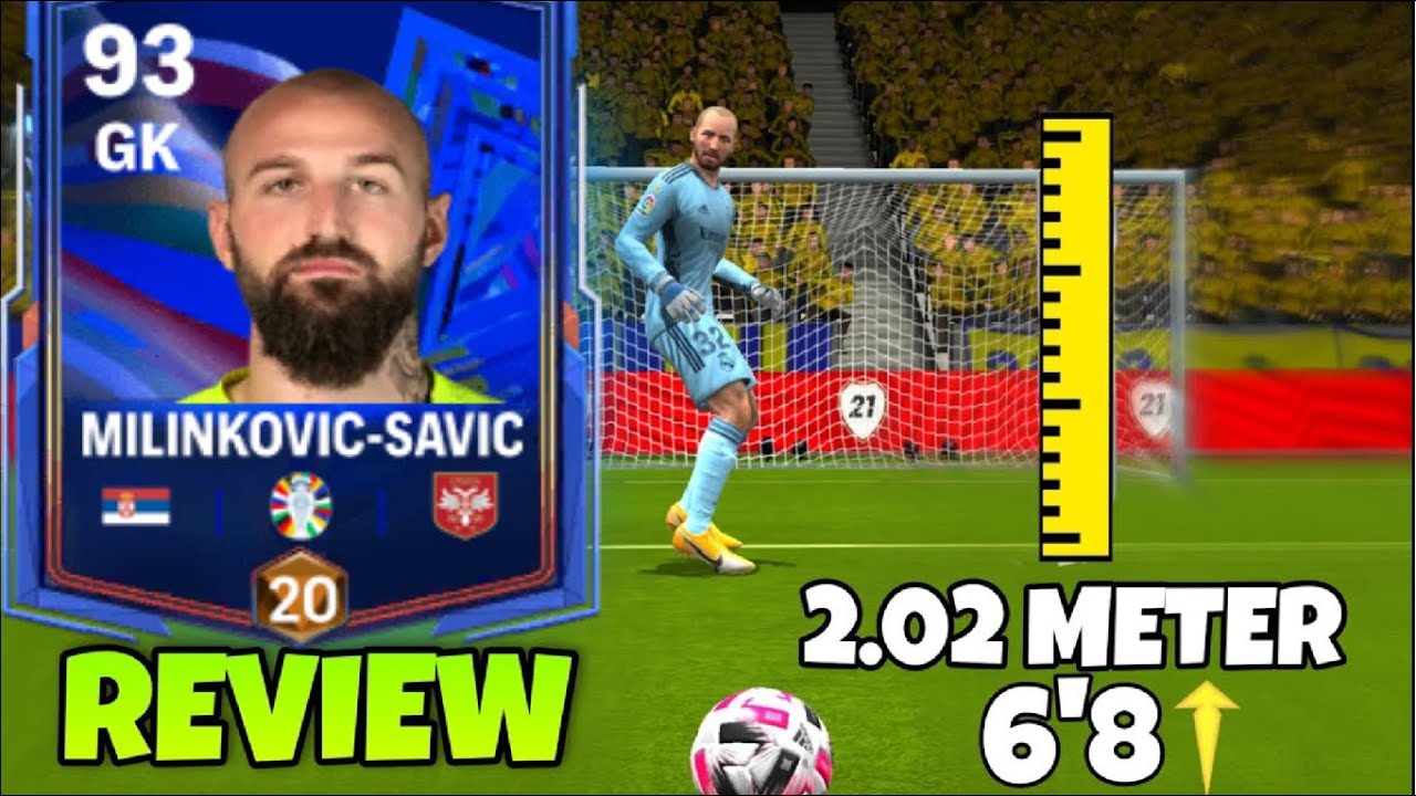 REVIEW VANJA MILINKOVIC-SAVIC EURO || EL PORTERO MAS ALTO Y EL MEJOR CALIDAD - PRECIO DE FC ...