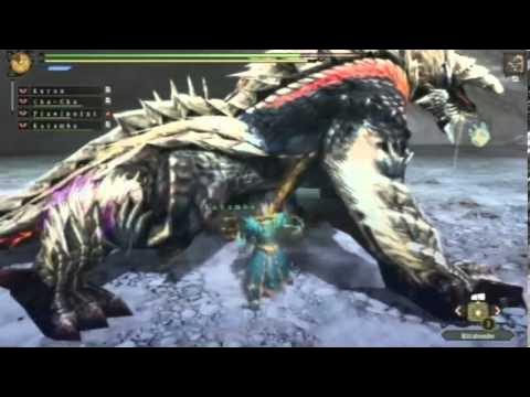 MH3U Höllen Zinogre mit Pixelpoint ( Hammer + SnS) - YouTube