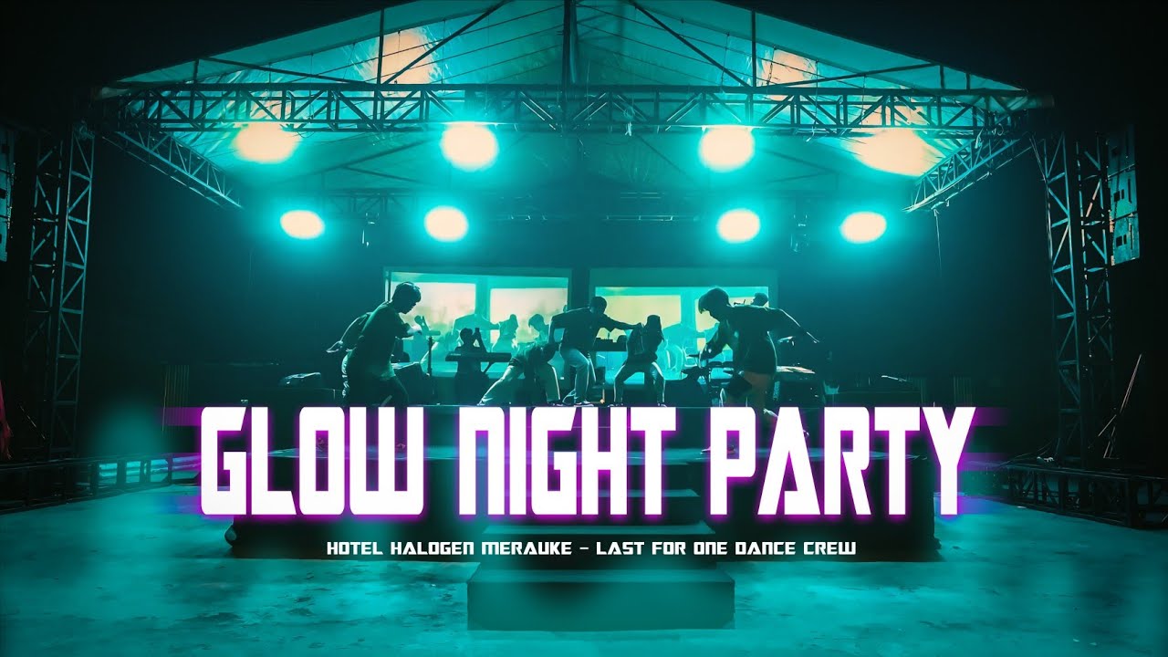 "Glow Night Party" Hotel HALOGEN Merauke. - YouTube
