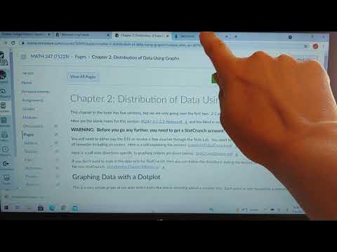 How to upload a .csv file into StatCrunch - YouTube