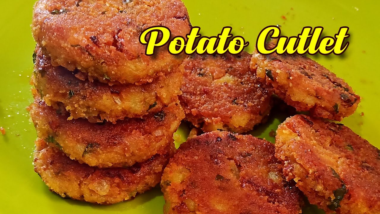 உருளைகிழங்கு கட்லெட் #How To Make Potato Cutlet # Potato Cutlet Recipe ...