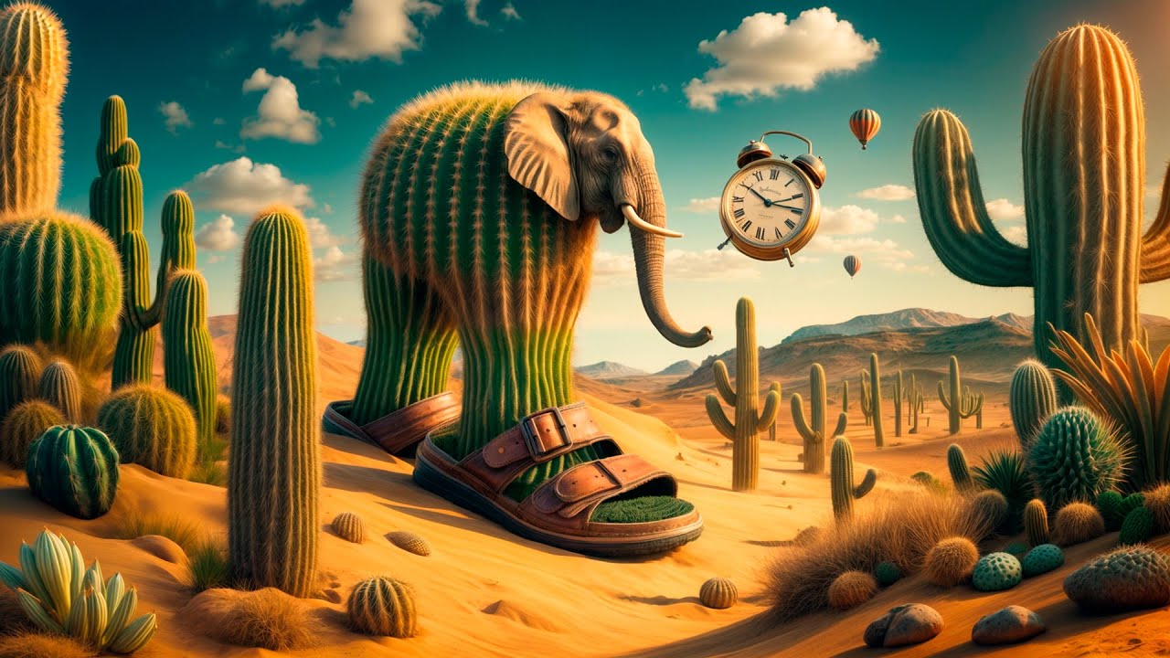 🌵 Lirili Larila Elephant but in 4K 🐘 Original Italian Brainrot Meme ...