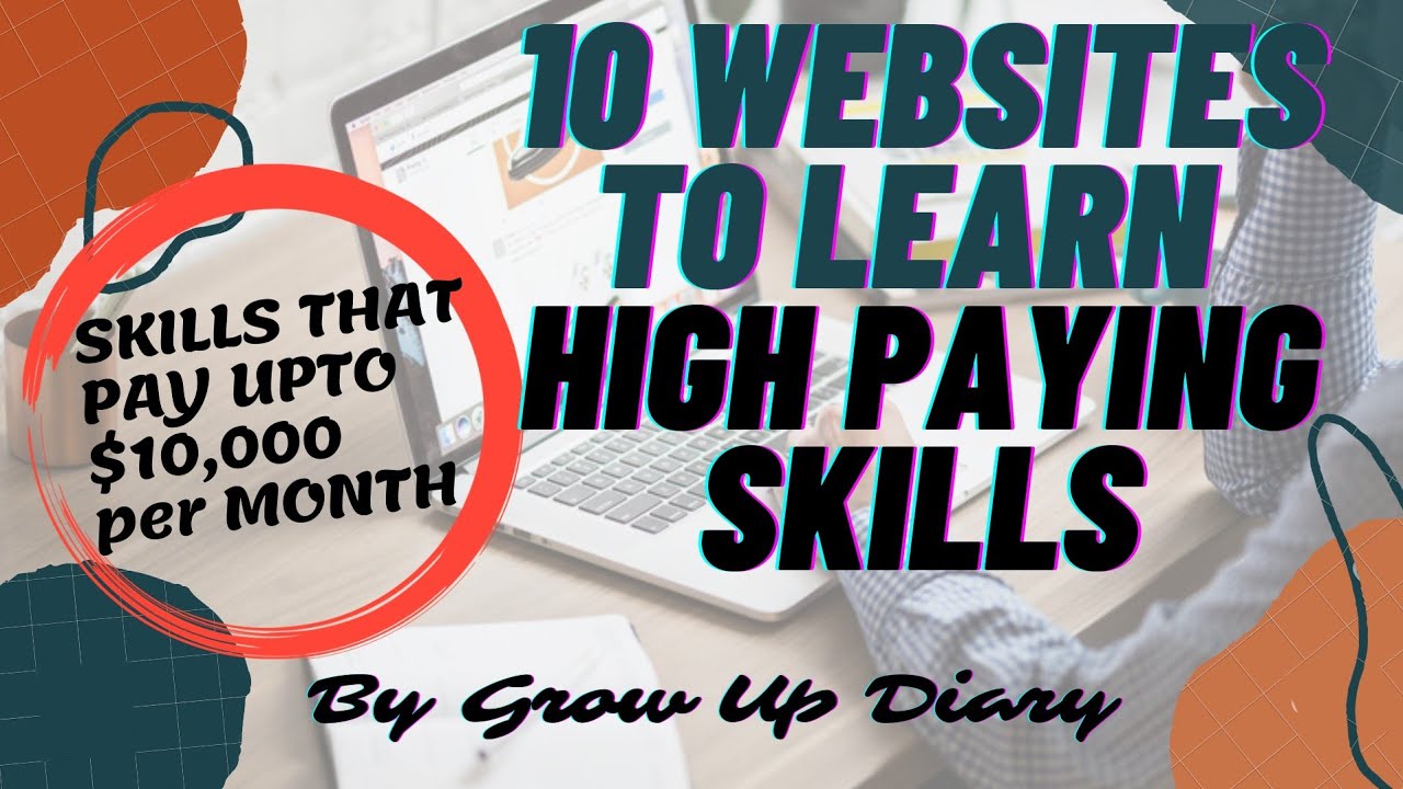 10 websites to learn high paying skills| Learn new skills today!!| Grow ...