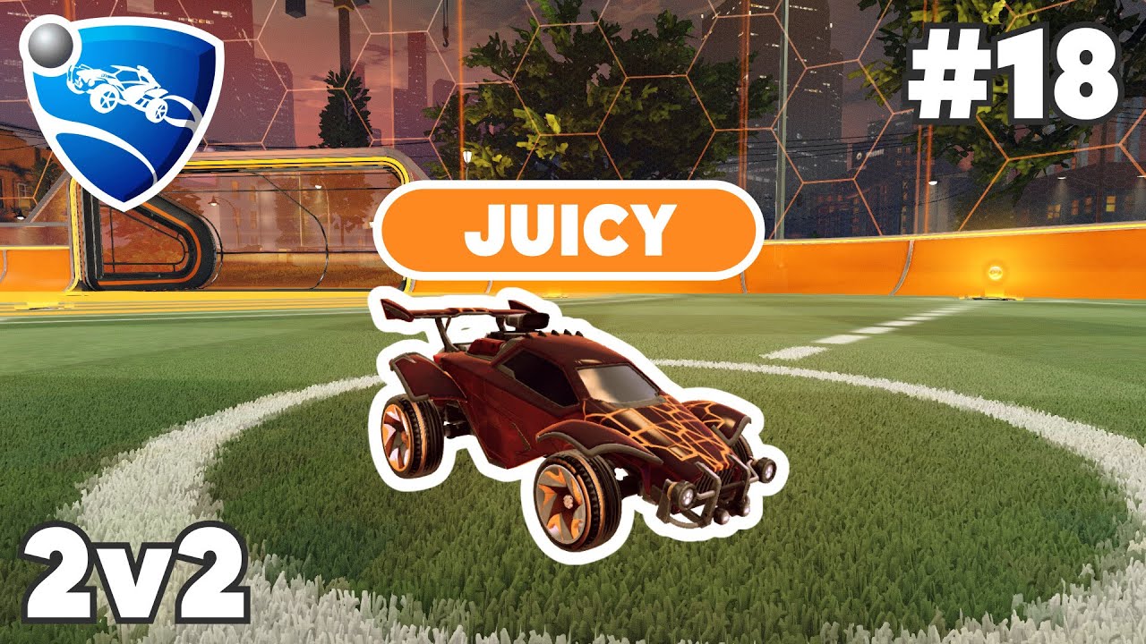 juicy Ranked 2v2 PRO Replay #18 - Rocket League Replays - YouTube