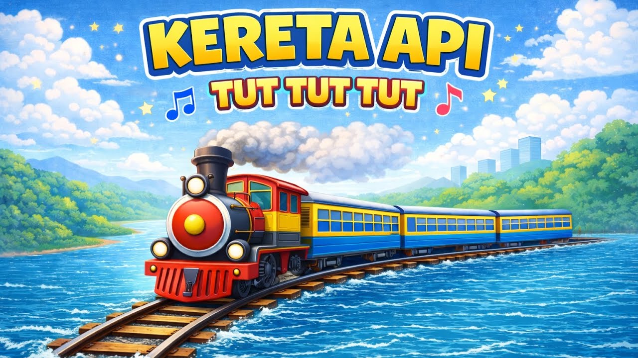 Kereta Api Tut Tut Tut | Kumpulan Lagu Anak @Aden-026 - YouTube