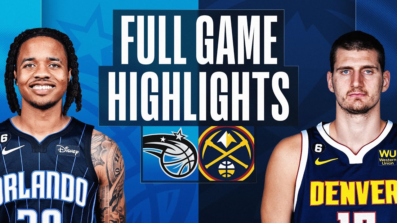 MAGIC at NUGGETS | FULL GAME HIGHLIGHTS | January 15, 2023 - YouTube