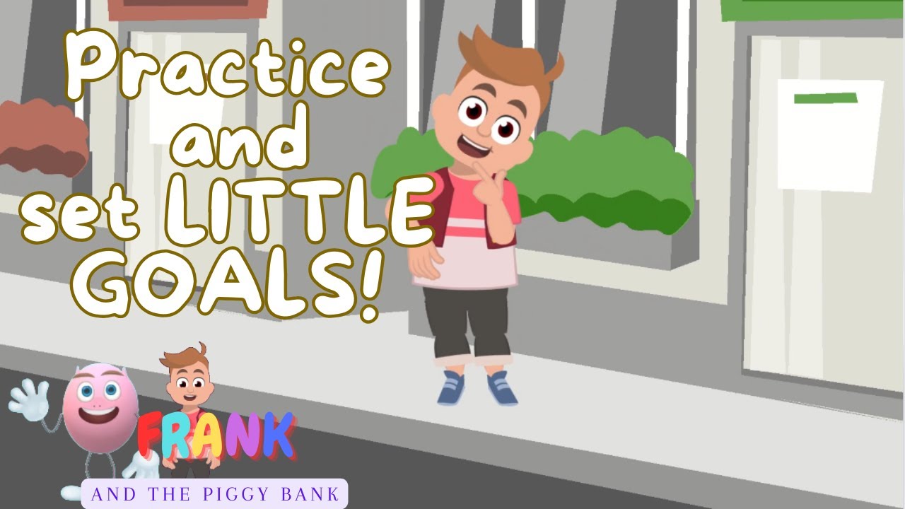 Little Goals - Frank and the Piggy Bank - (Sing along songs for kids ...