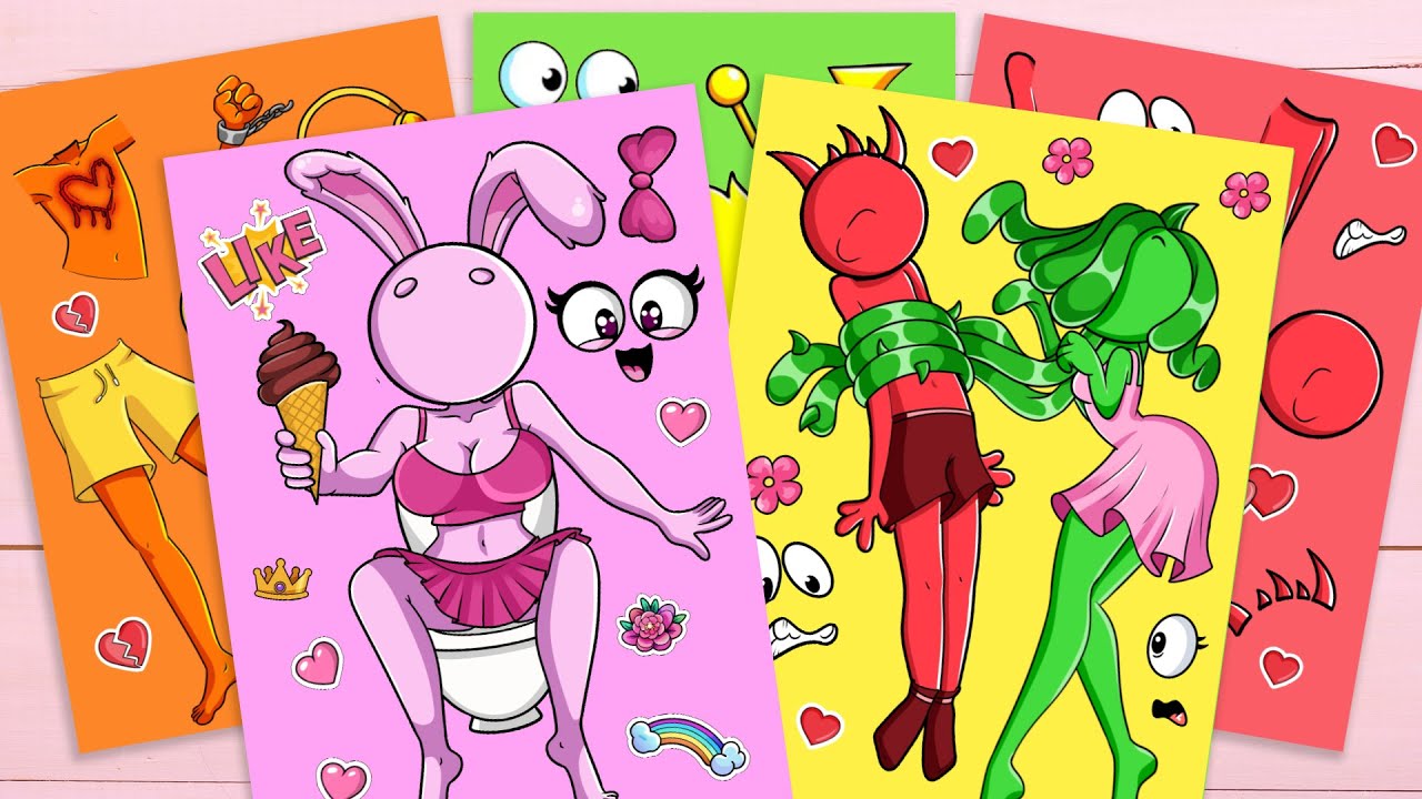 [TOYASMR] Sprunki Sinner Edition NEW SUS Mod Oren Raddy Vineria Sticker ...