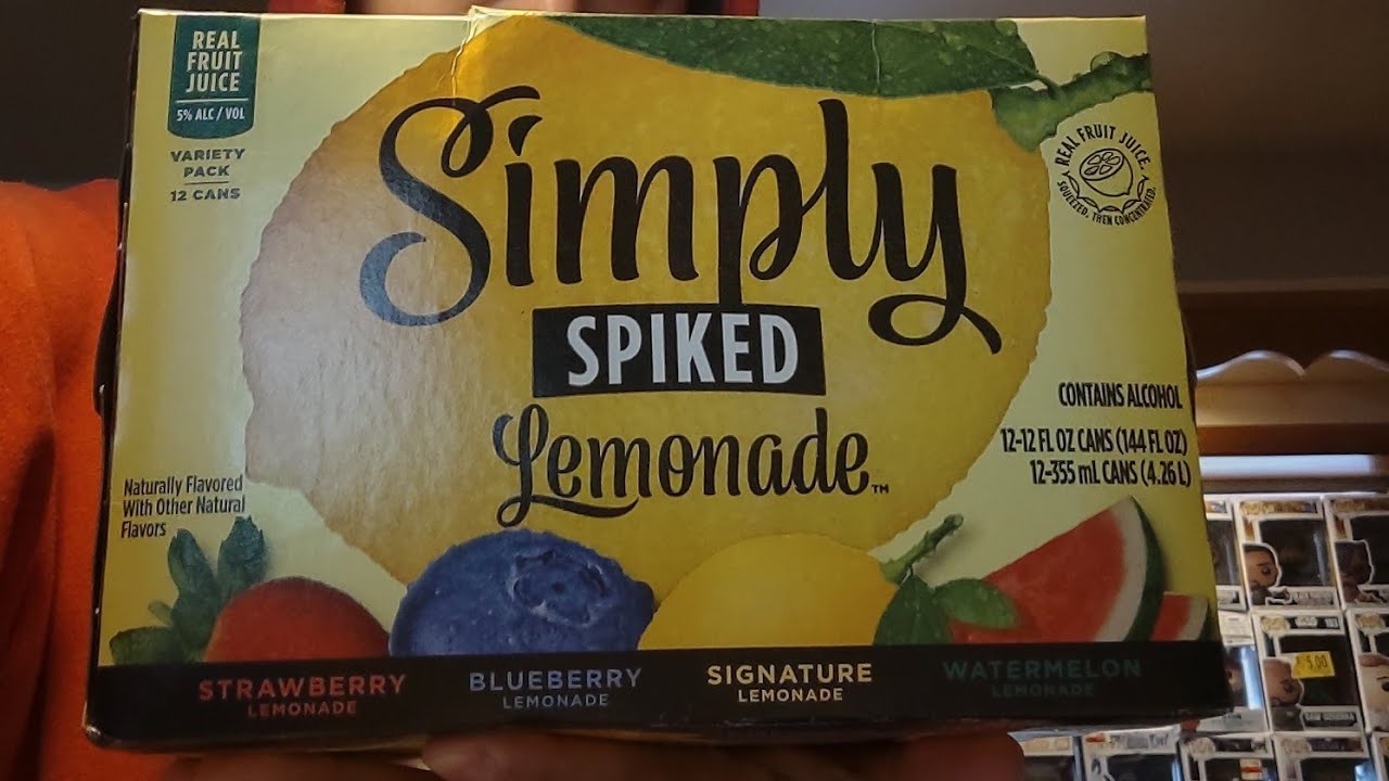 Simply: Spiked Lemonade Review - YouTube