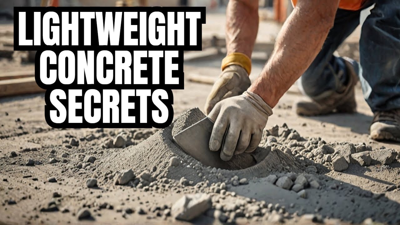 Unveiling the Secret: Lightweight Concrete Slab Production! 🏗️ - YouTube