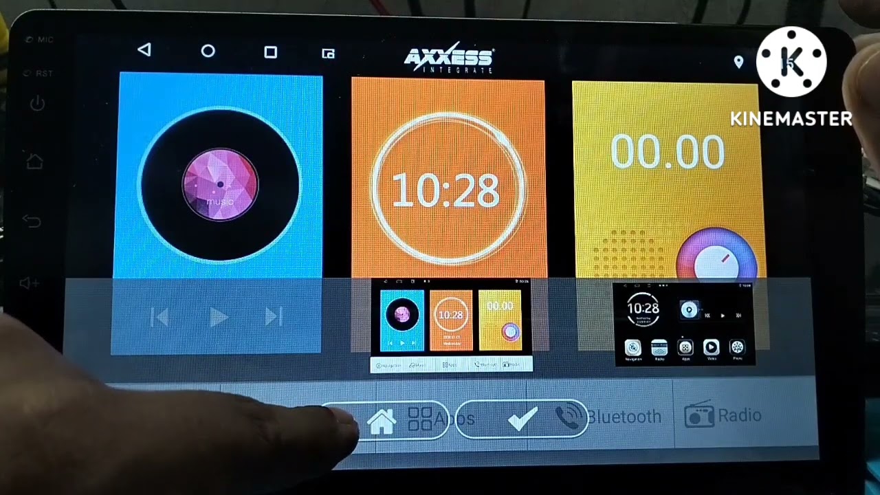 How to change theme and Wallpaper in T3 Android Car stereo. UI Style ...