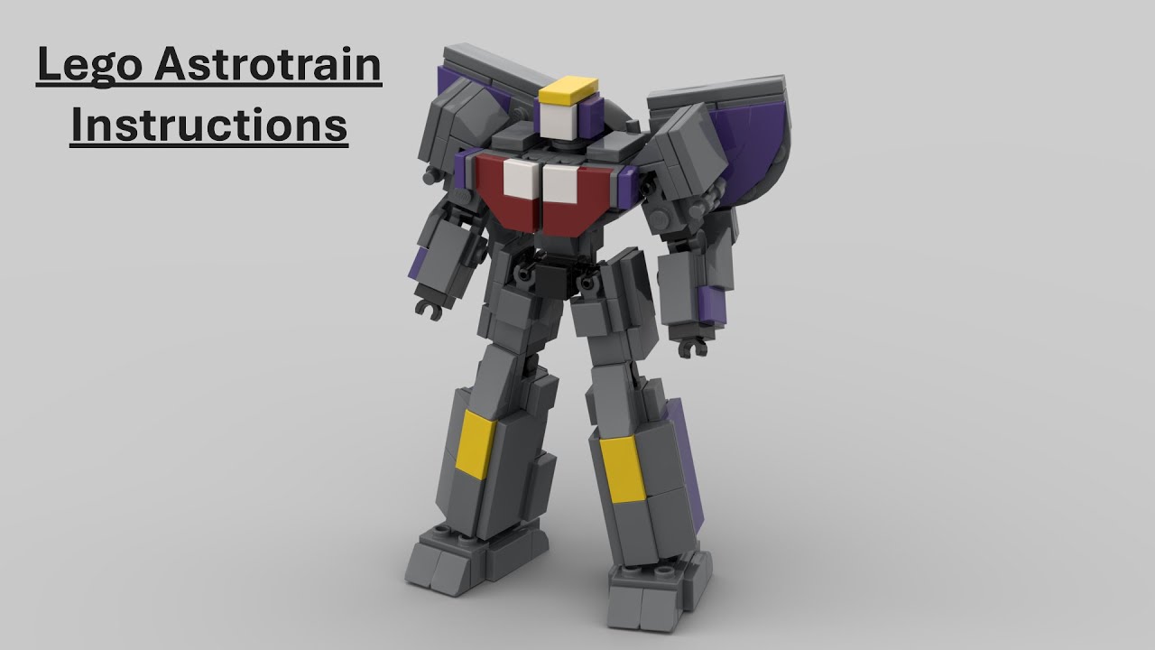 Lego Transformers Astrotrain Instructions - YouTube