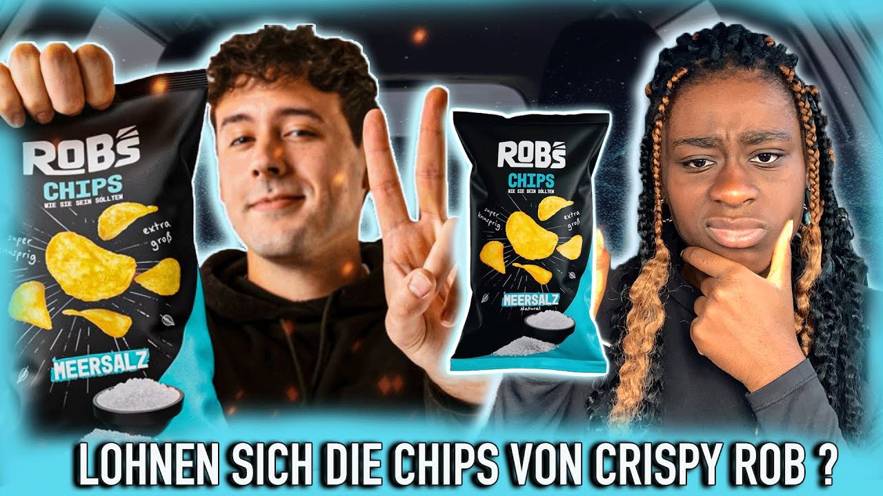 Ich teste die CrispyRob Chips - Wie schmecken die 🤔? - YouTube