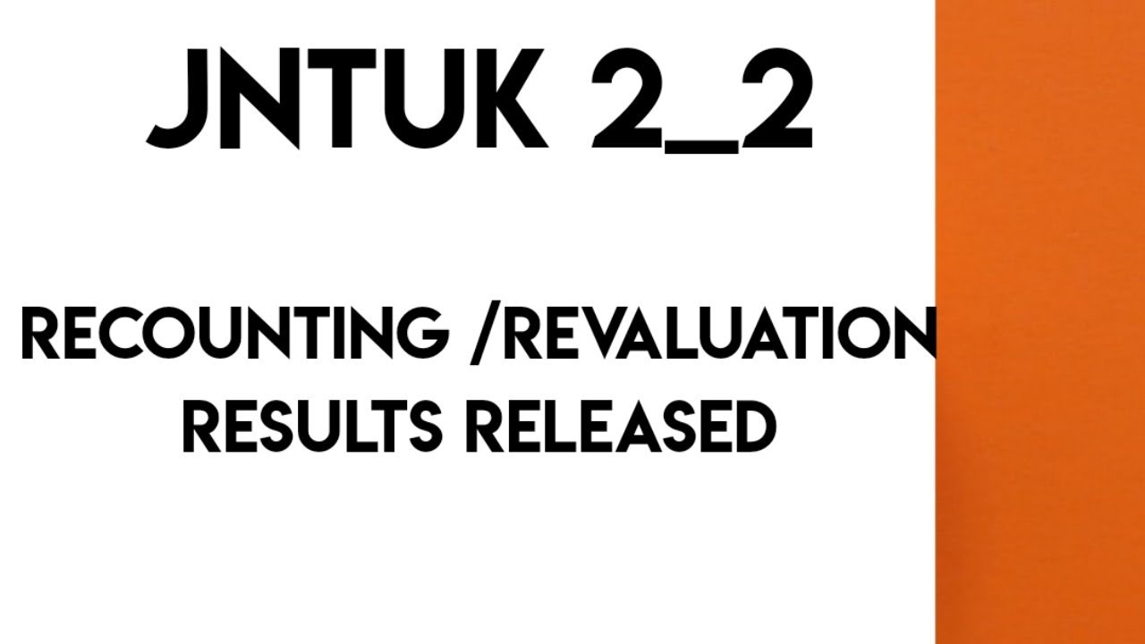 JNTUK 2 2 Recounting revaluation Results Update jntuk Results 2021 jntuk-2-2-recounting-revaluation-results-update-jntuk-results-2021