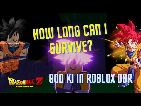 Epic Survival Challenge with God ki Form in Roblox DBR! - YouTube